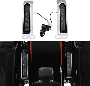 Amazon.com: SLMOTO LED Inserts Saddlebag Support Auxiliary Filler Panel ...