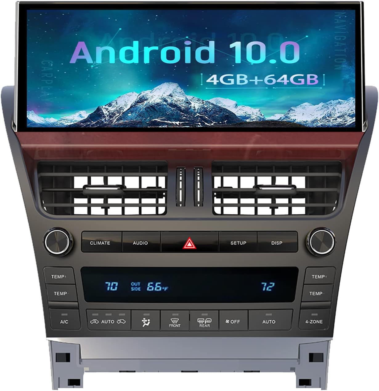 Amazon.com: ZWNAV 12.3 inch Android 10 Car Stereo for Lexus LS460 LS600 ...