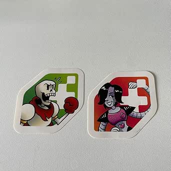 Amazon.co.jp: UNDERTALE Undertail Sticker Papyrus Metaton : Toys & Games