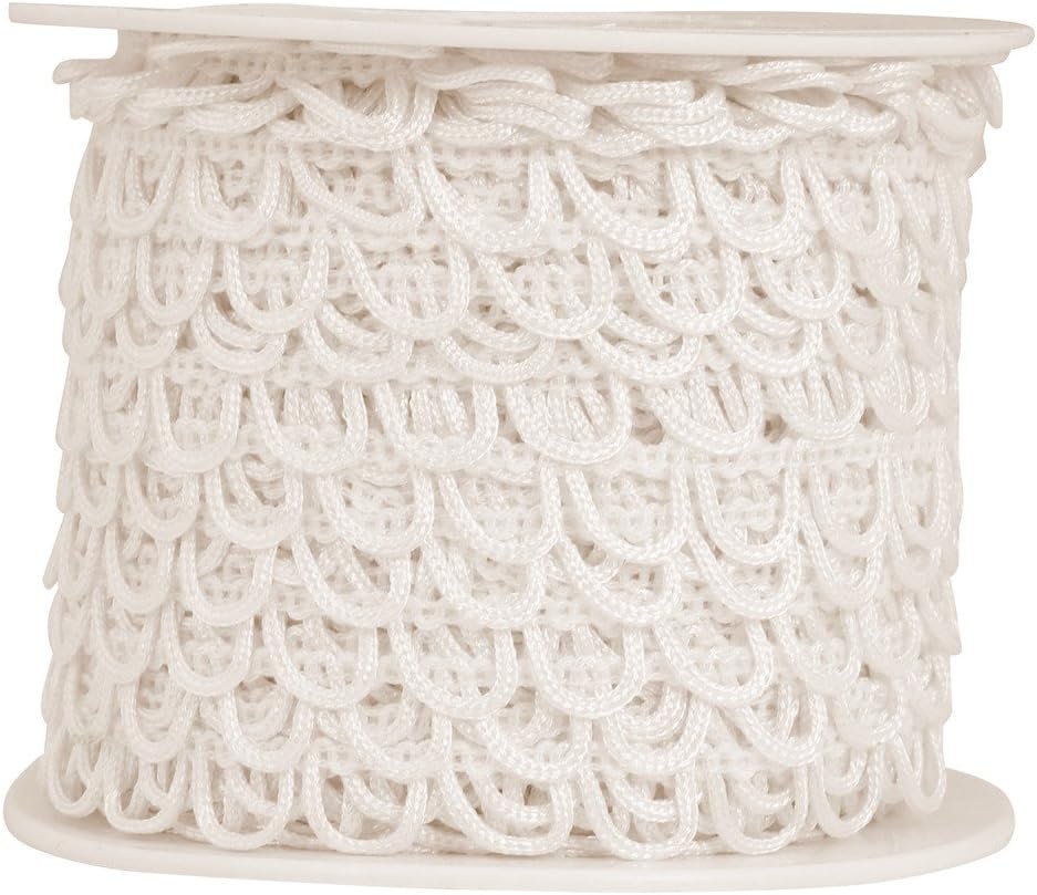 Amazon.com: Nakpunar Non Elastic Bridal Button Loops (5 Yards, White)