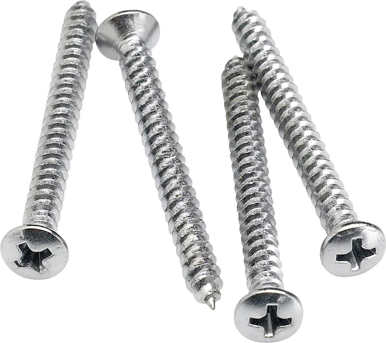 Fender 099-4948-000 Neck Mounting Screws - Chrome : Amazon.ca: Musical ...