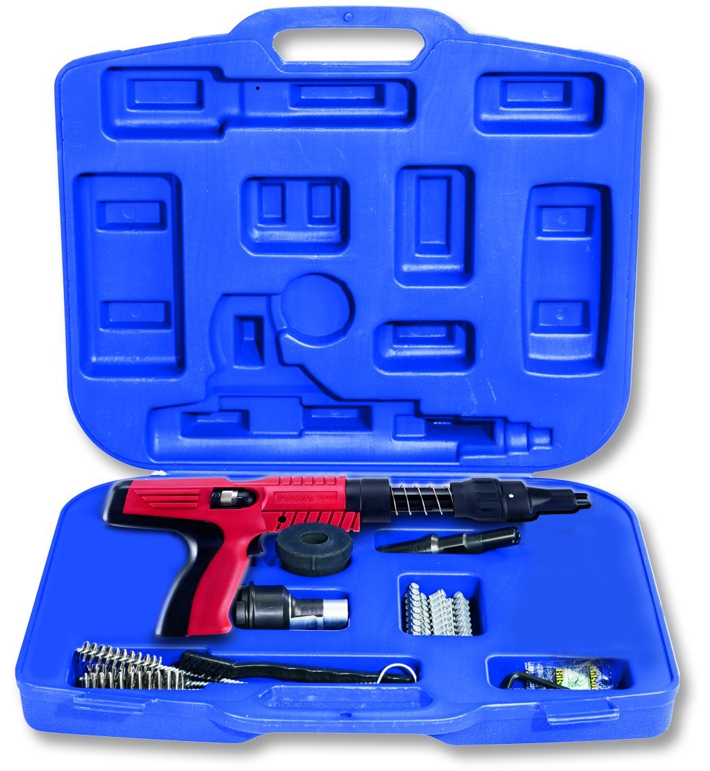 Powers Fastening Innovations 50275 Pa351 Single Shot Powder Tool Kit, 1 ...