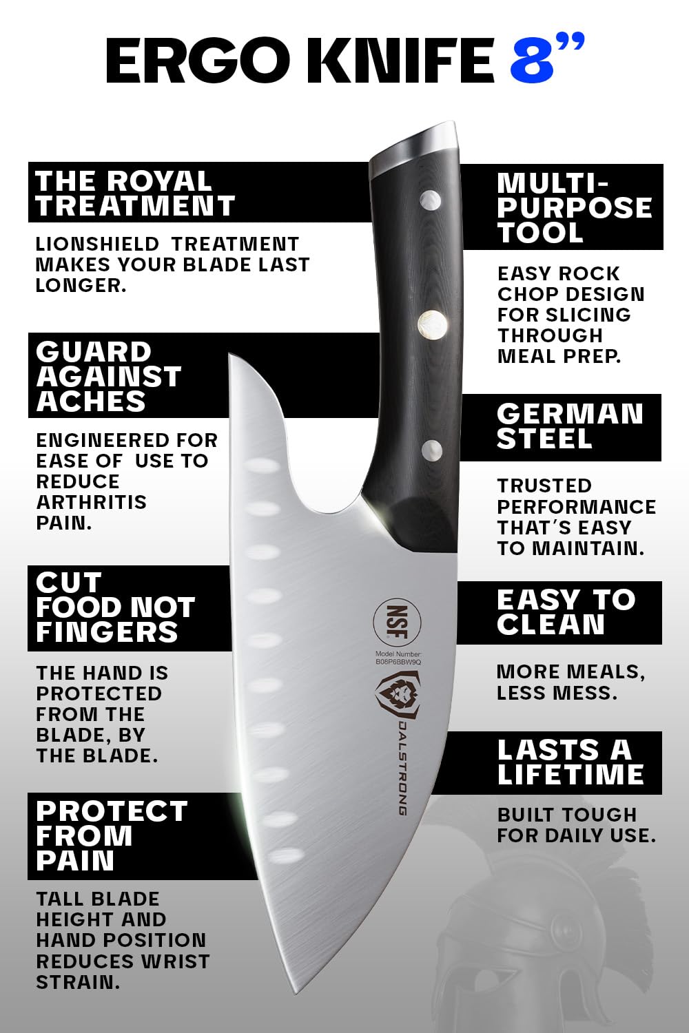 Ergonomic Arthritis Knives Forked Knife With Right Angle Handle From