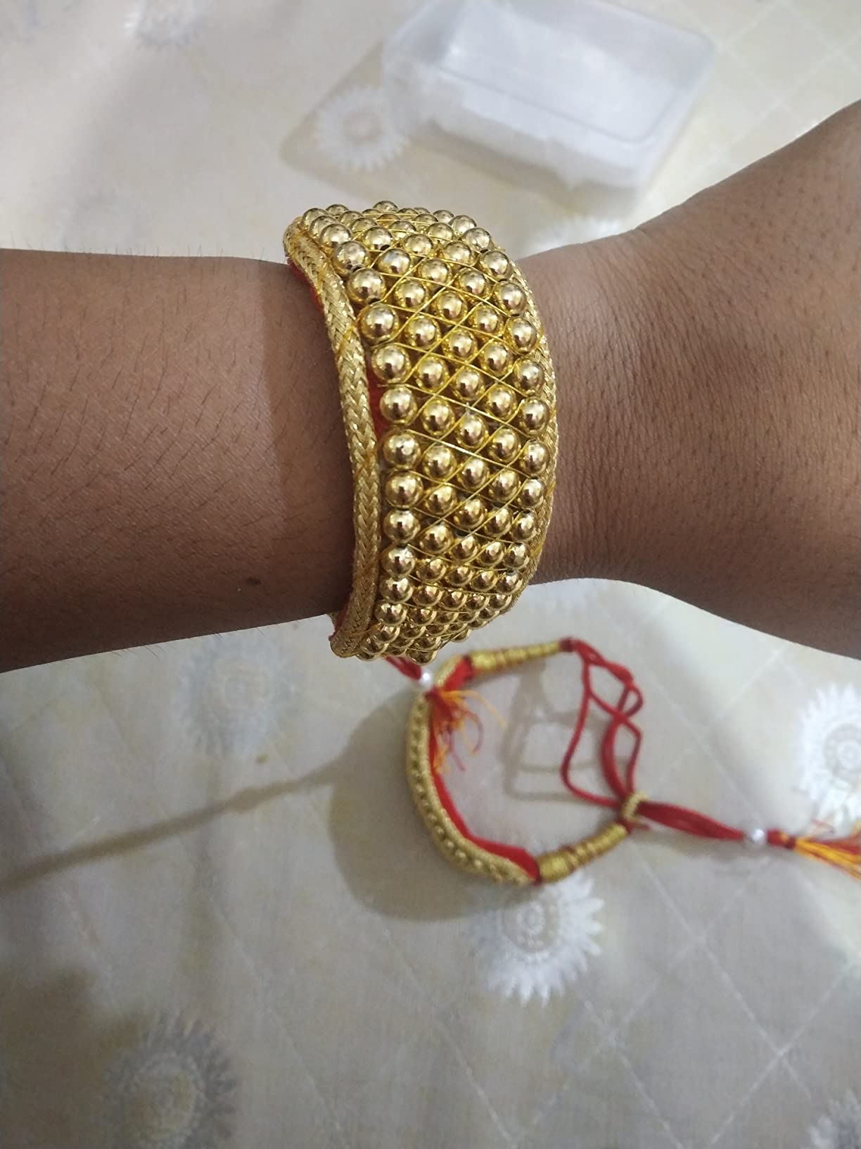 Monarch Arts Traditional Gold Plated Rajputi Rajasthani Punchi Set for ...