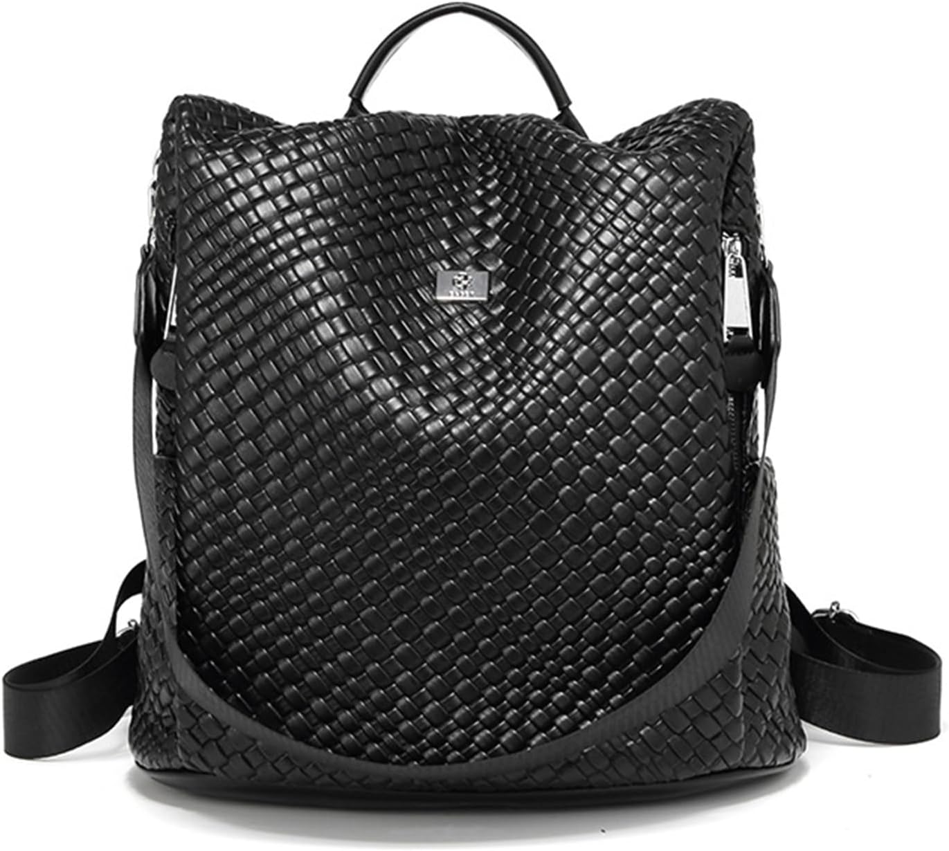 Amazon.com: KingTo Women Woven Backpack Purse Anti-theft Rucksack ...
