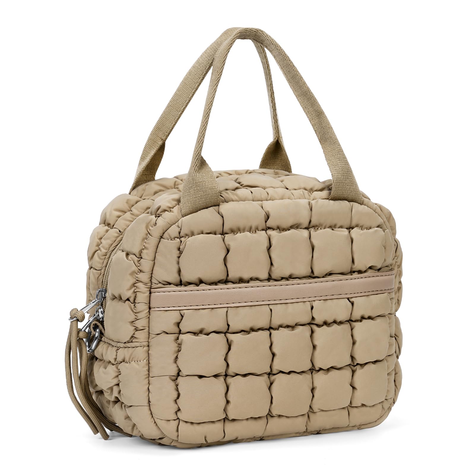 Amazon.com: BBIQI Cute Lunch Box For Women Quilted Lunch Tote Bag ...