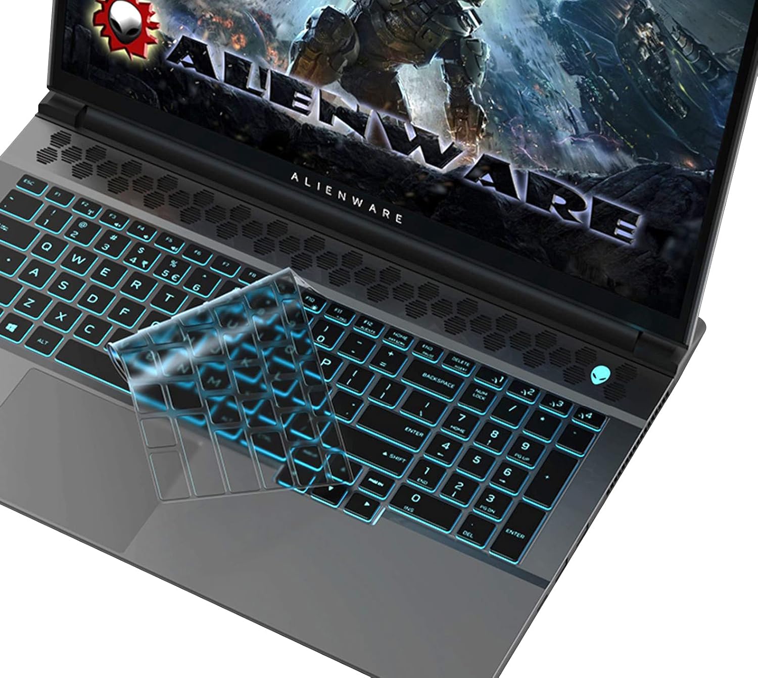 Amazon.com: Ultra Thin Keyboard Cover Skin for 2021 Dell Alienware M17 ...