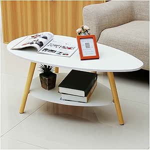 Amazon.com: GPPZM Wood Coffee Tables Living Room End Table Sofa ...