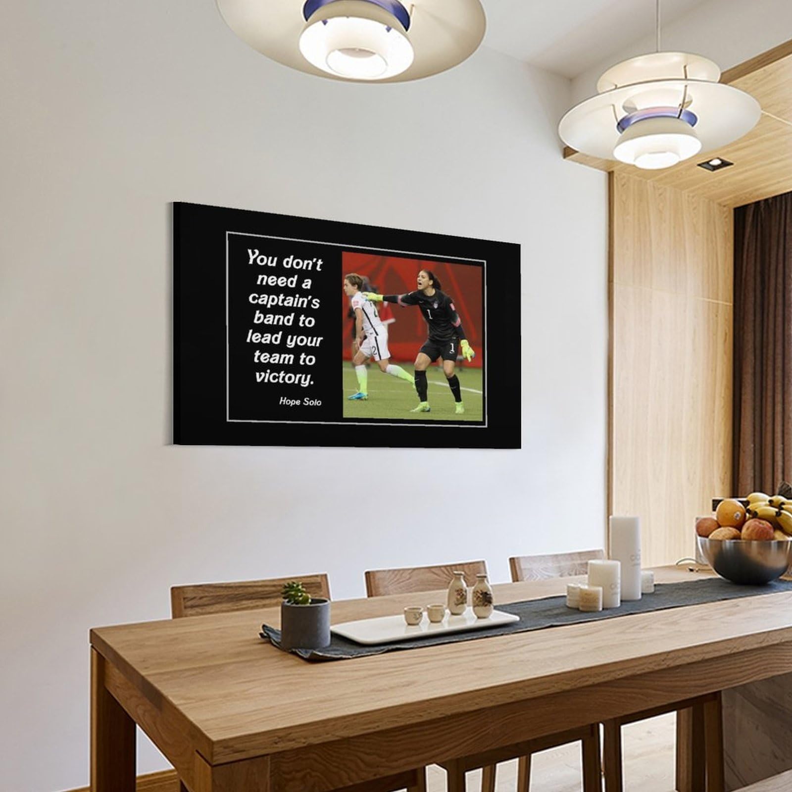 Hope Solo Goalkeeper Soccer Quote Poster Motivational 33 Hope Solo