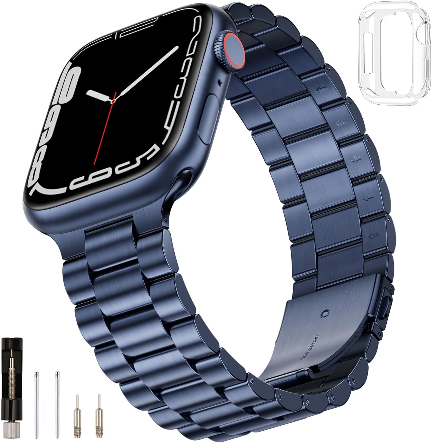 Amazon.com: CHANCHY Titanium Band for Apple Watch Ultra 2 Band 49mm ...