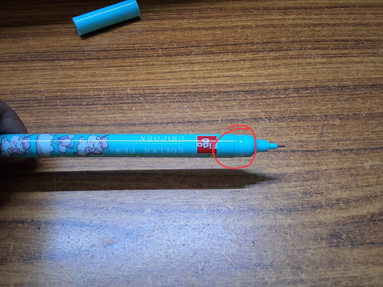 Figo Vibe Liquid Roller Pens – Blue Ink, 0.5mm Fine Writing Tip ...