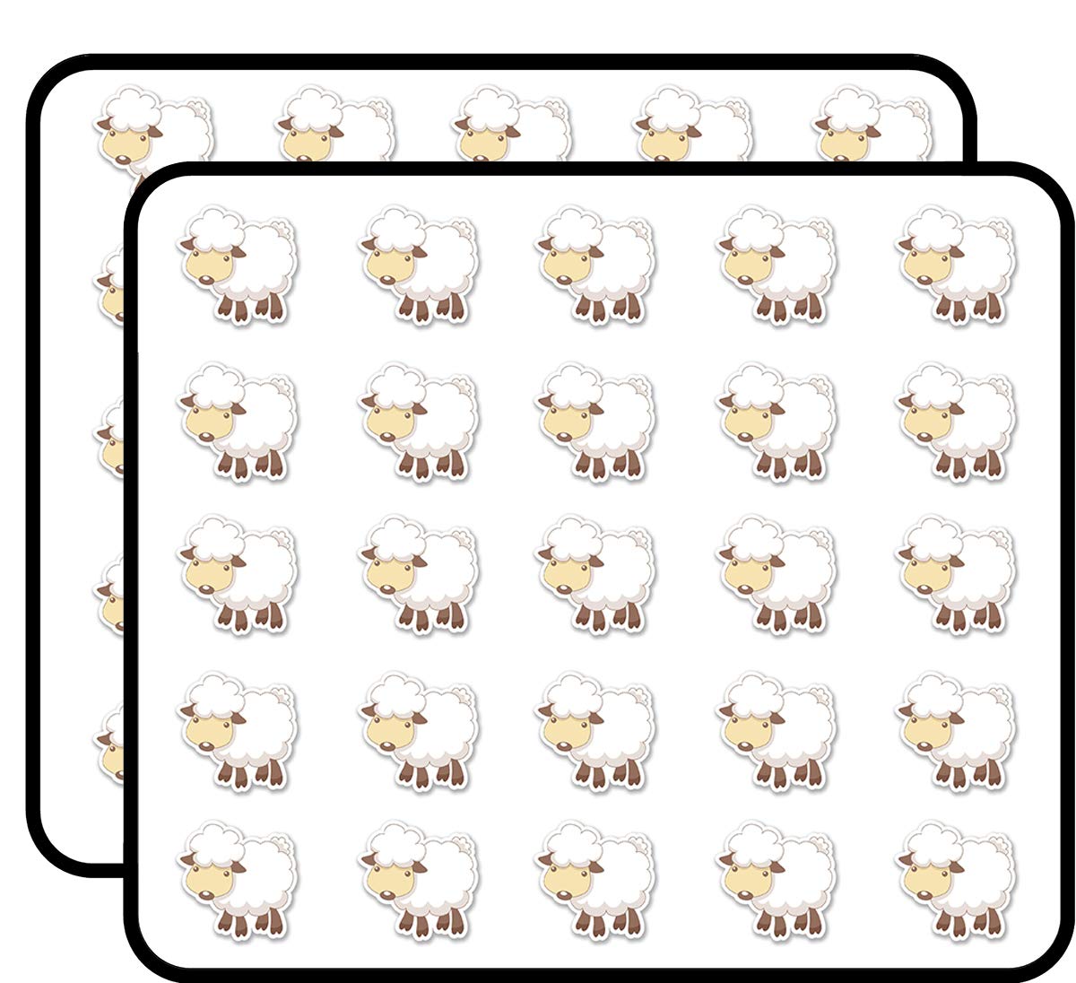 Amazon.com: Sheep Lamb Sticker for Scrapbooking, Calendars, Arts, Kids ...