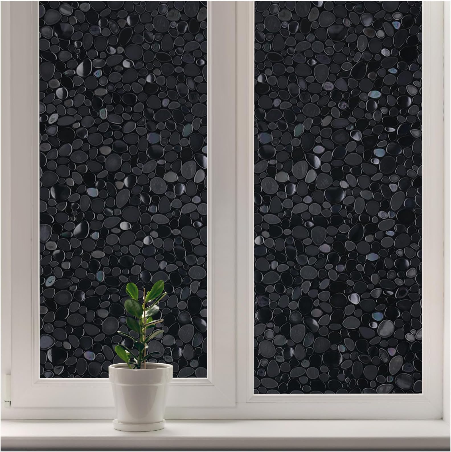 Amazon.com: LEMON CLOUD Total Blackout Window Privacy Film,Decorative ...