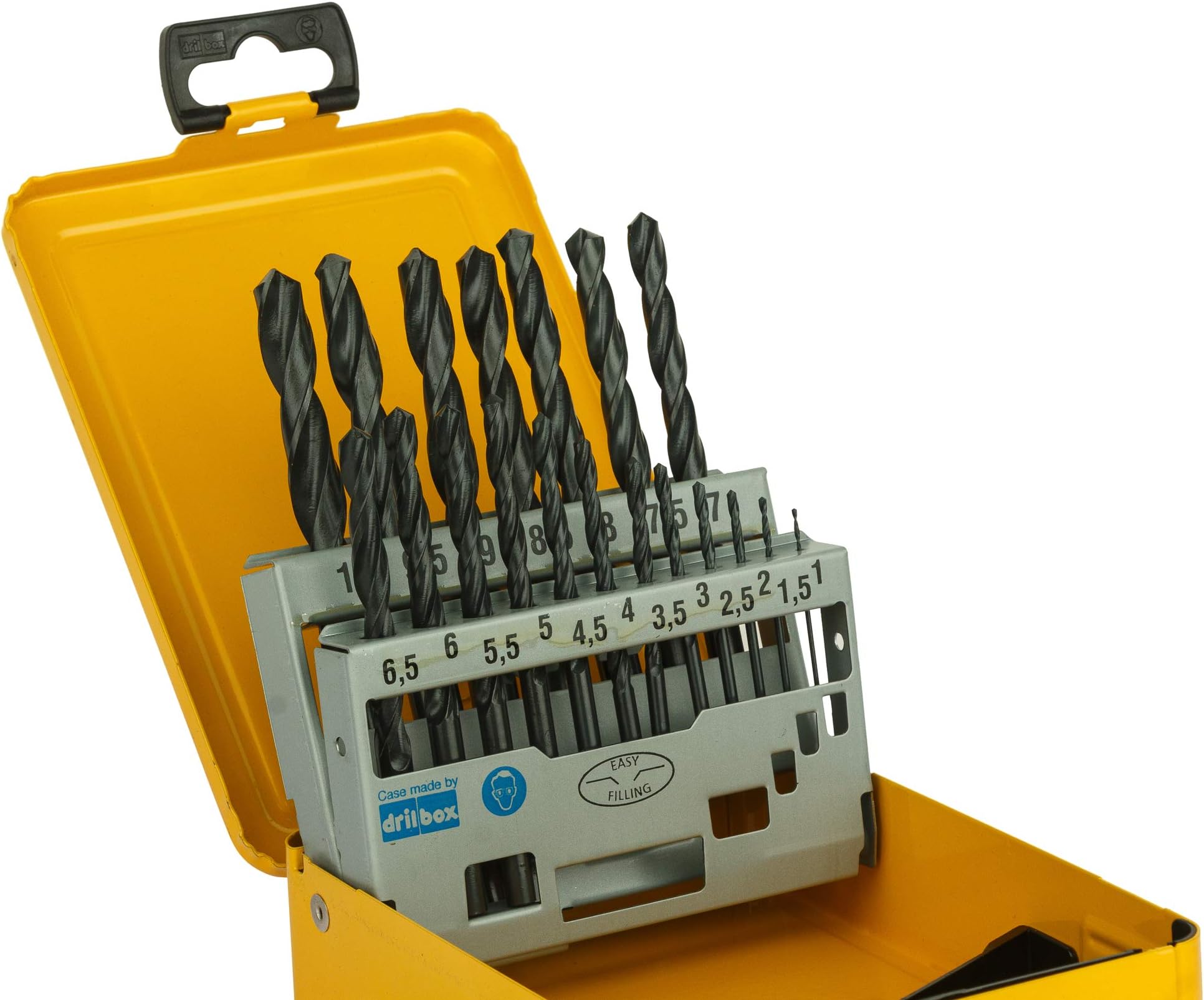 DEWALT DT5913-QZ HSS 1mm-10mm Jobber Metal Drill Machine Bit Set (Pack ...