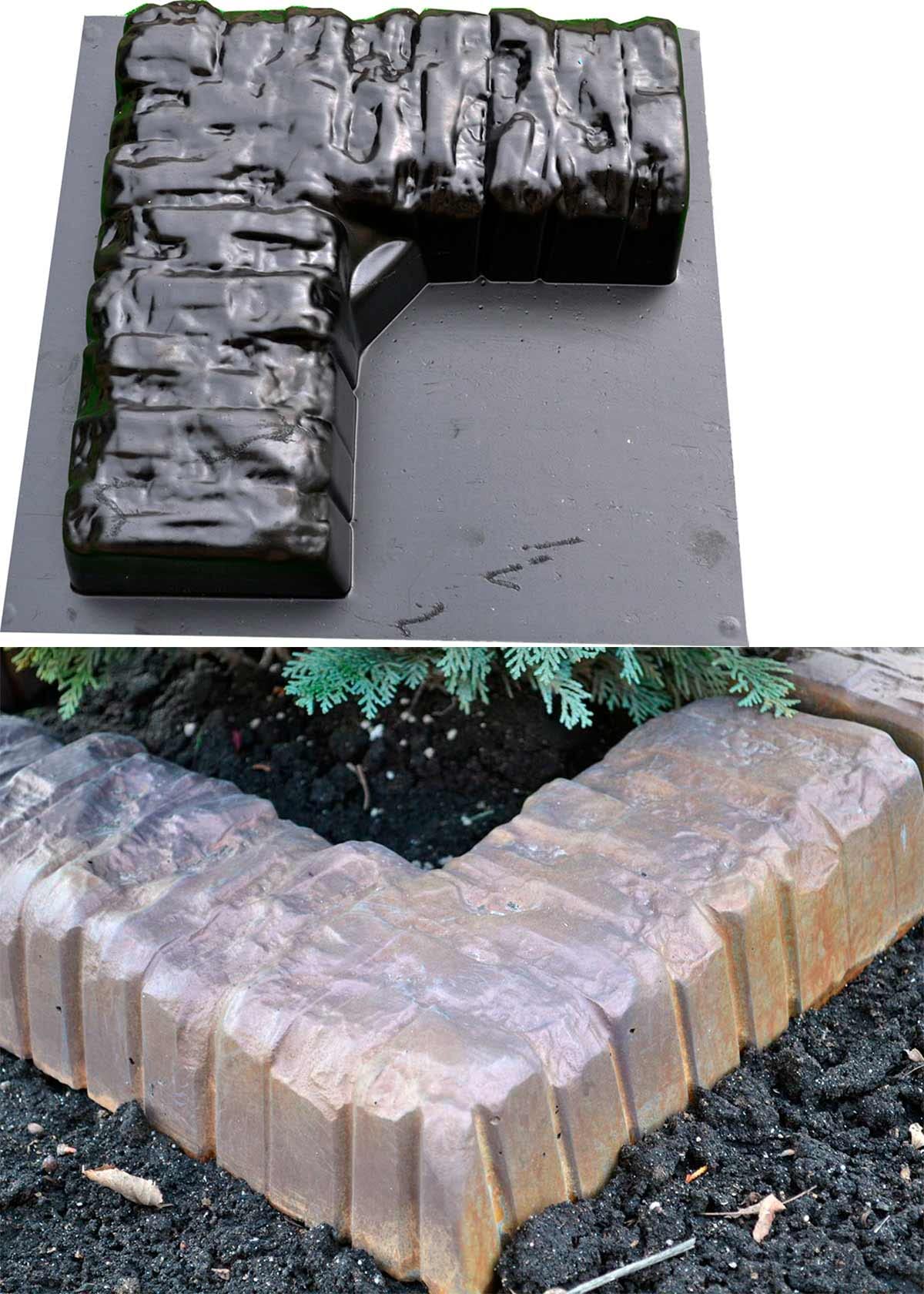 Garden Border Edging Concrete Mold Concrete Mowing Edge Google