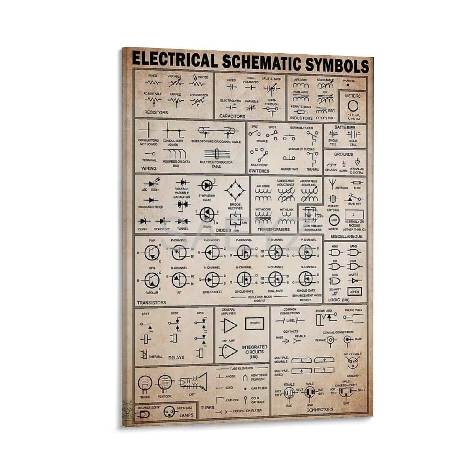 Electrical Circuit Symbols Chart
