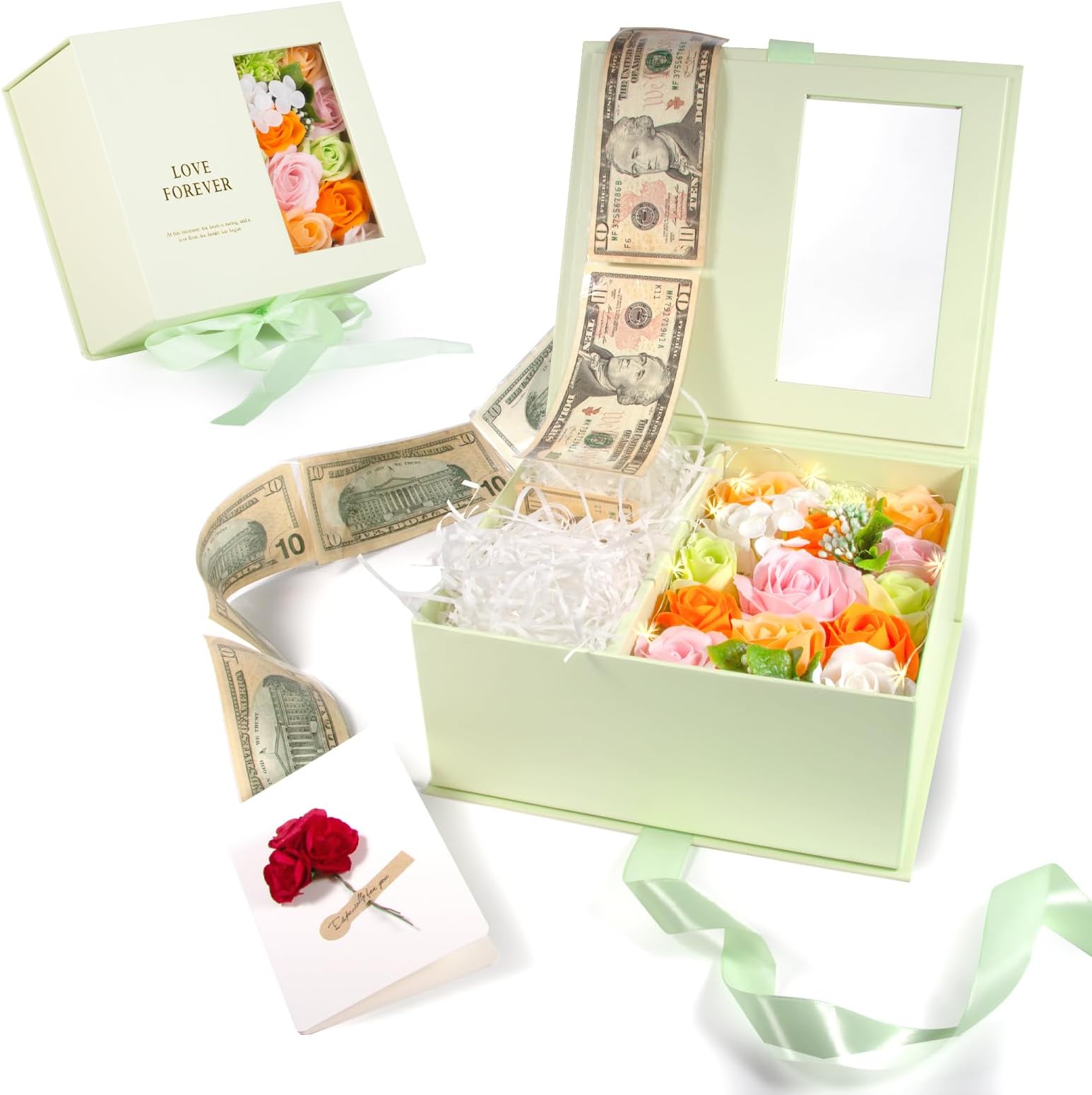 Amazon.com: SDALU Money Pull Box for Cash Gift - Luxury Money Pull Out ...