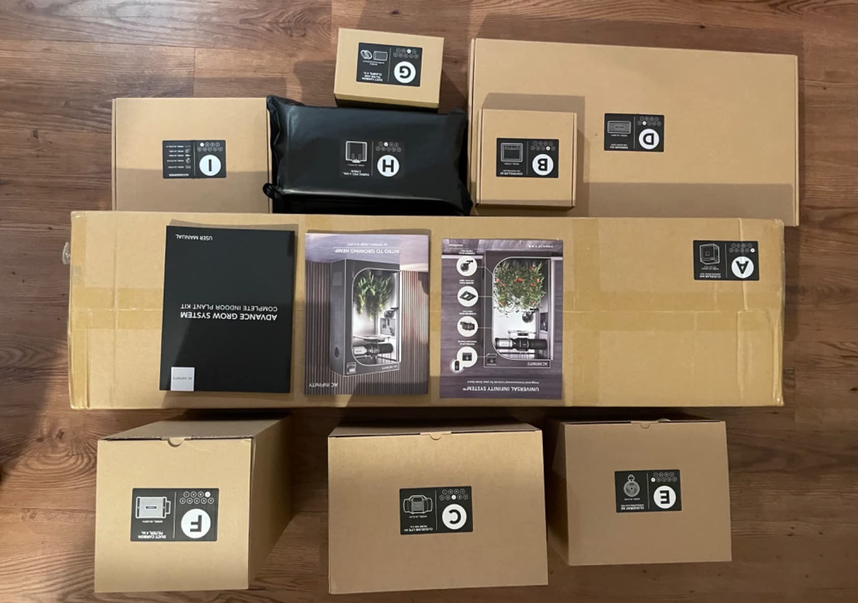 $56/mo - Finance AC Infinity Advance Grow System 2x4, Integrated Grow ...