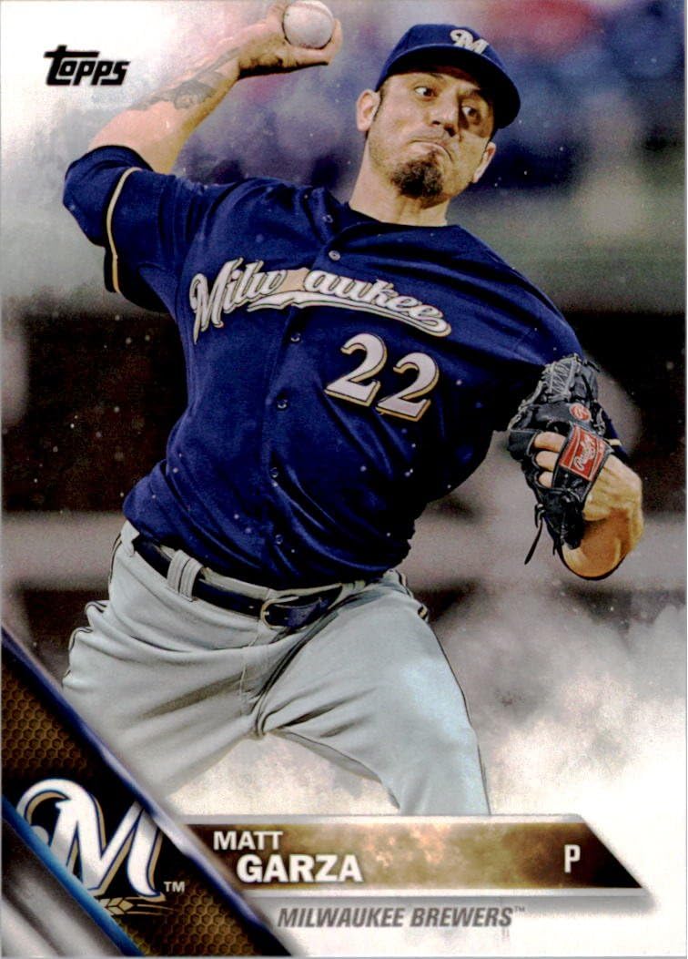 Amazon.com: 2016 Topps Baseball #228 Matt Garza : Sports & Outdoors