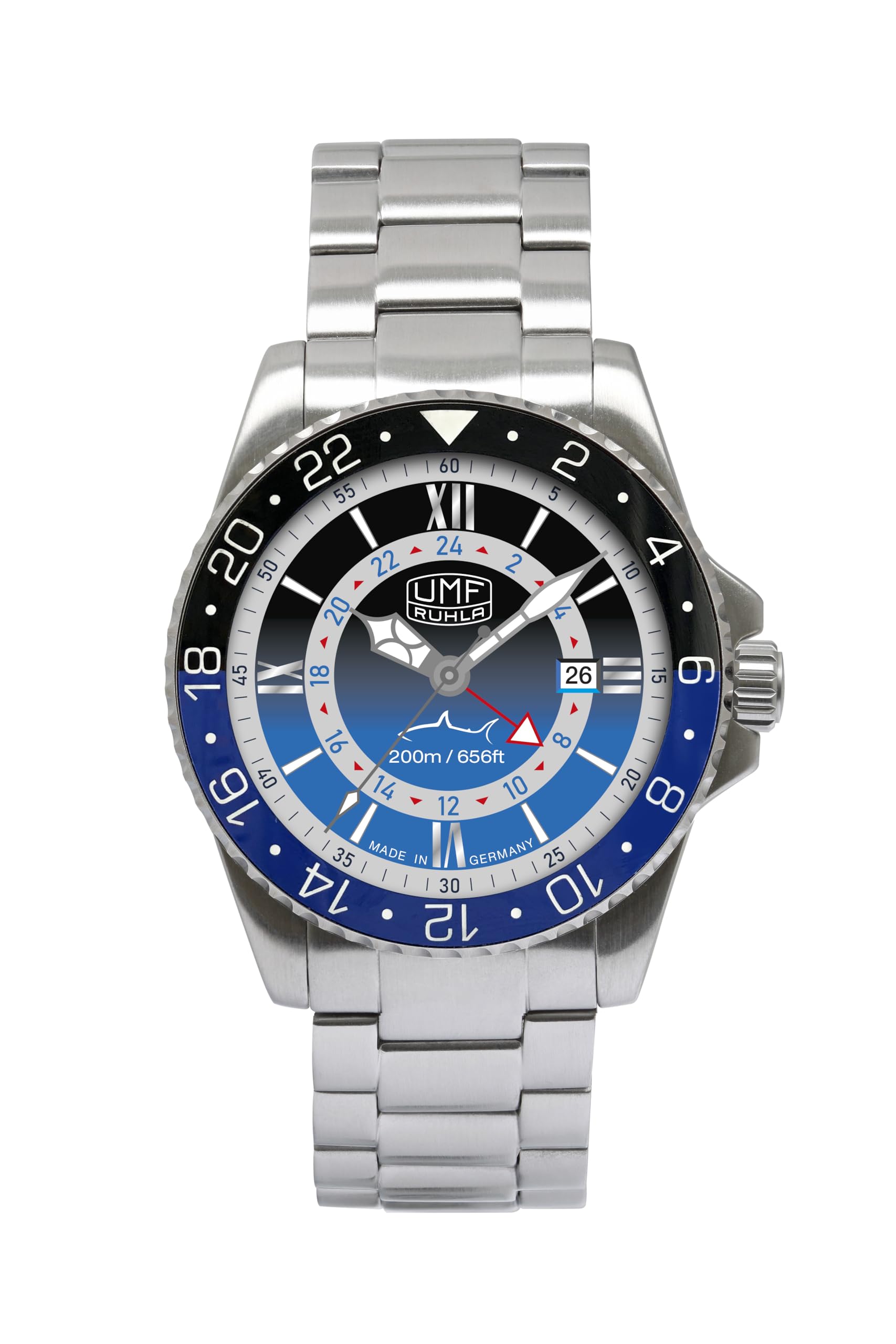 UMF RUHLA Quartz Diver Watch - UMF Men's Watch 1948-M3 - Dial in ...