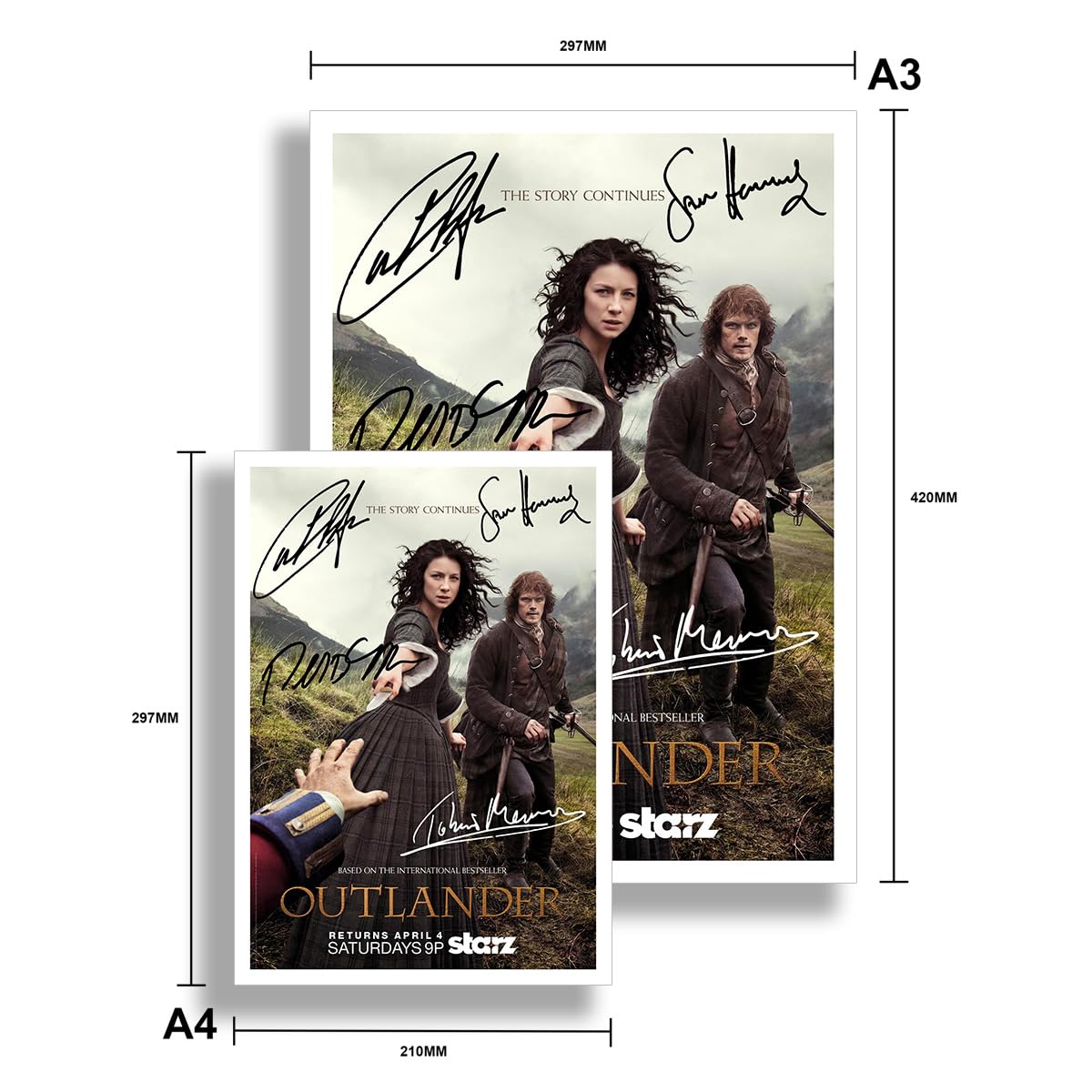 Outlander Tv Series Poster Outlander Posters & Wall Art Prints | Buy