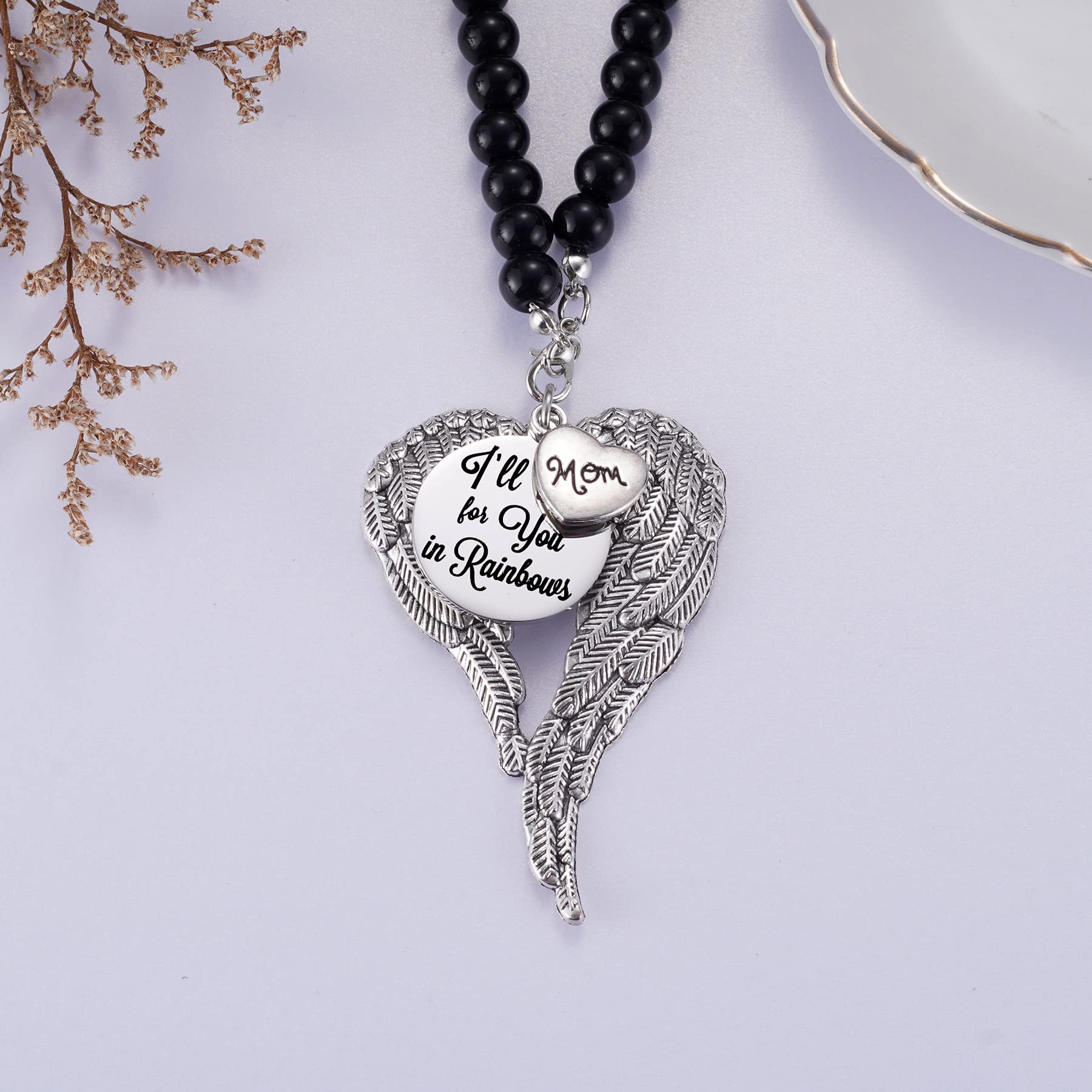 Snapklik.com : Loss Of Mother Memorial Car Charm - Sympathy Rear View ...