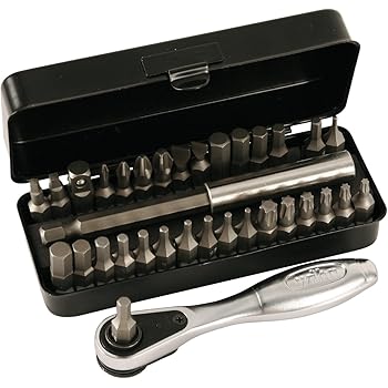Wadsworth Deluxe Mini Ratchet & Screwdriver Set 3 44-Piece - - Amazon.com