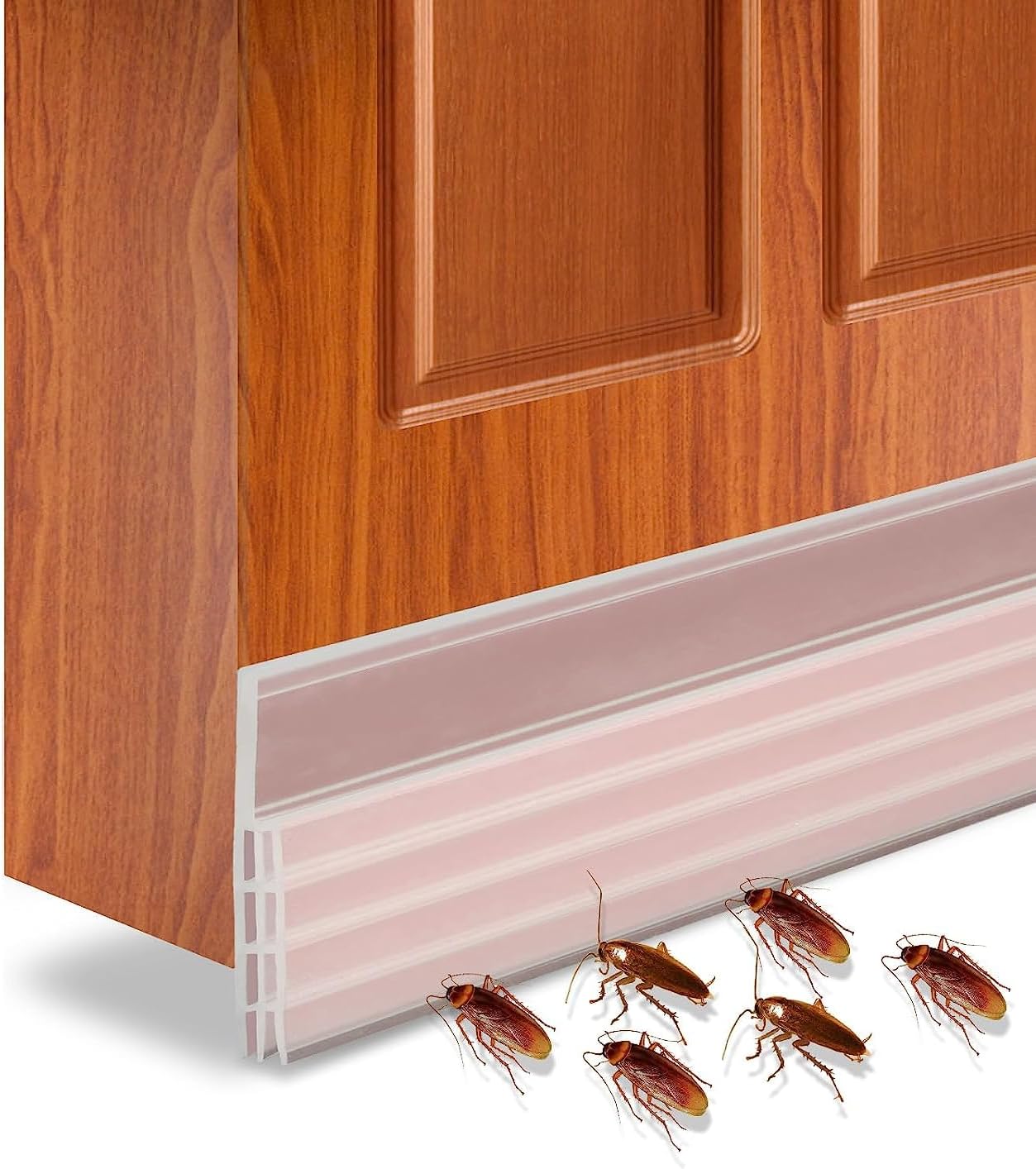 DRUCILA Door Sealing Strip for Home, Air Gap Silicone Shield Waterproof ...