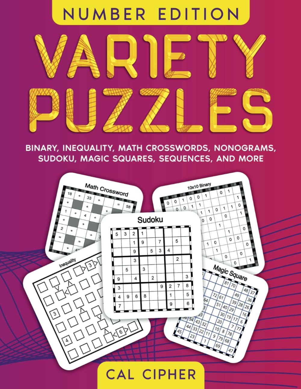 Variety Puzzles: Number Edition (Cal Cipher's Variety Puzzles): Cipher ...