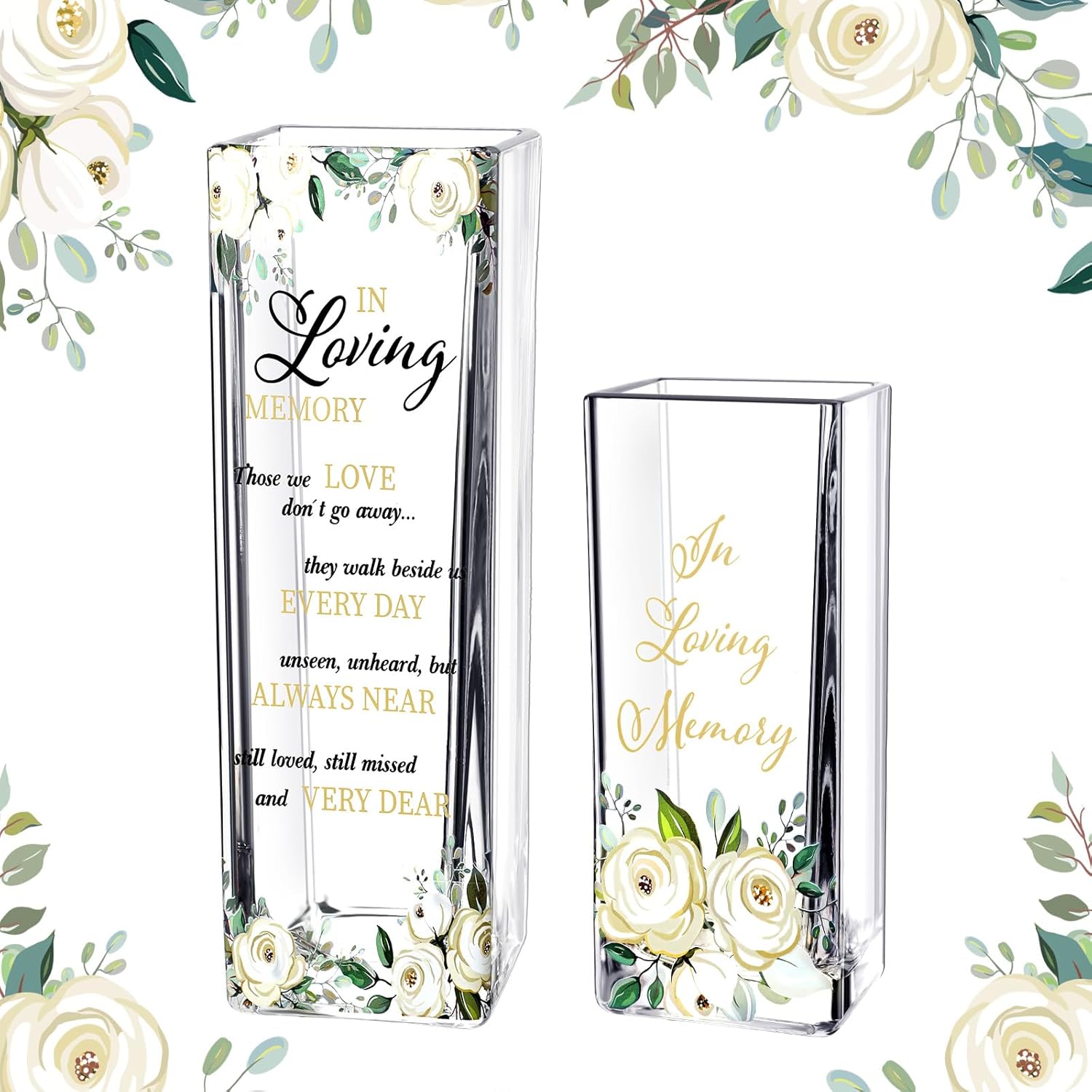 Amazon.com: Irenare 2 Pcs Sympathy Gifts Memorial Bereavement Gifts ...