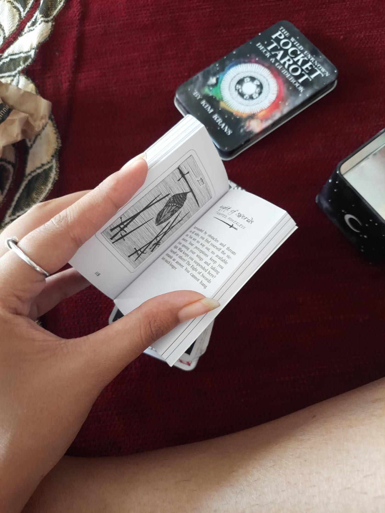 The Wild Unknown Pocket Tarot : Krans, Kim: Amazon.in: Books