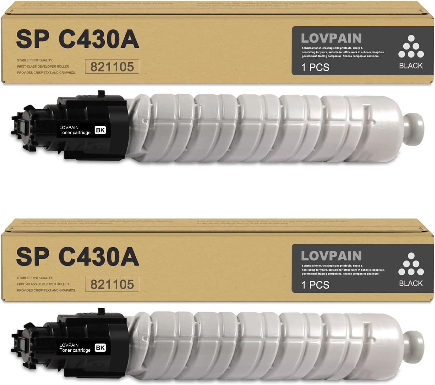 Amazon.com: Weemay SP C430A C440DN Toner Cartridge High Yield Compatible for Ricoh 821105 821106 ...