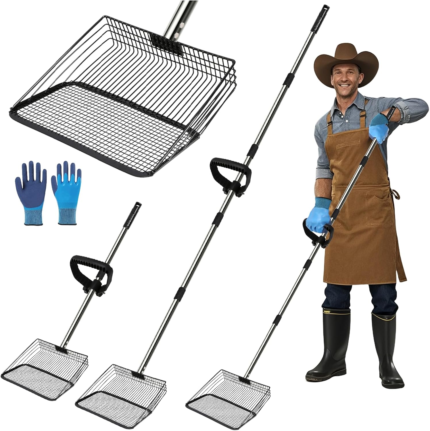 Amazon.com : APODESS Large Chicken Poop Scooper Chicken Scooper for ...