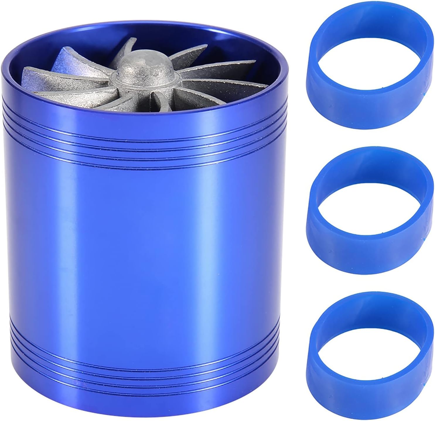 Amazon.com: Air Intake Turbo Aluminum Alloy Inline Booster Duct Fan ...