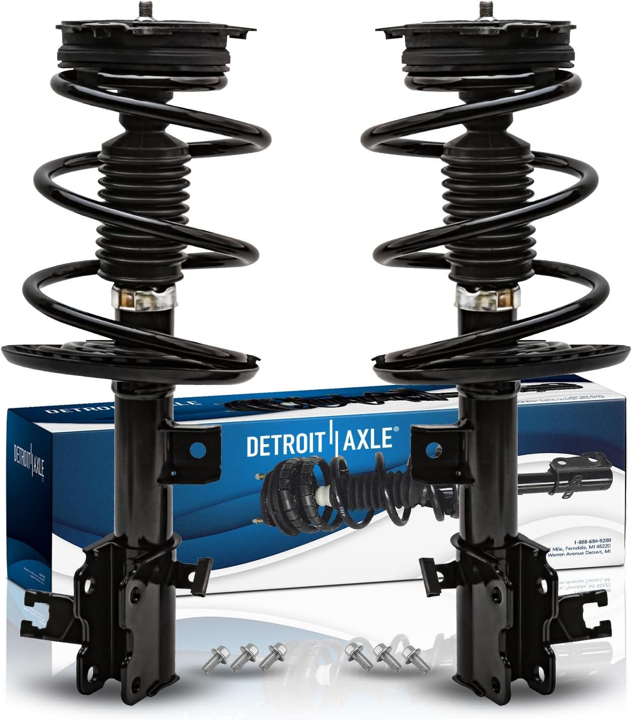 Amazon.com: Detroit Axle - 2 Front Struts for 2013-2018 Nissan Altima ...