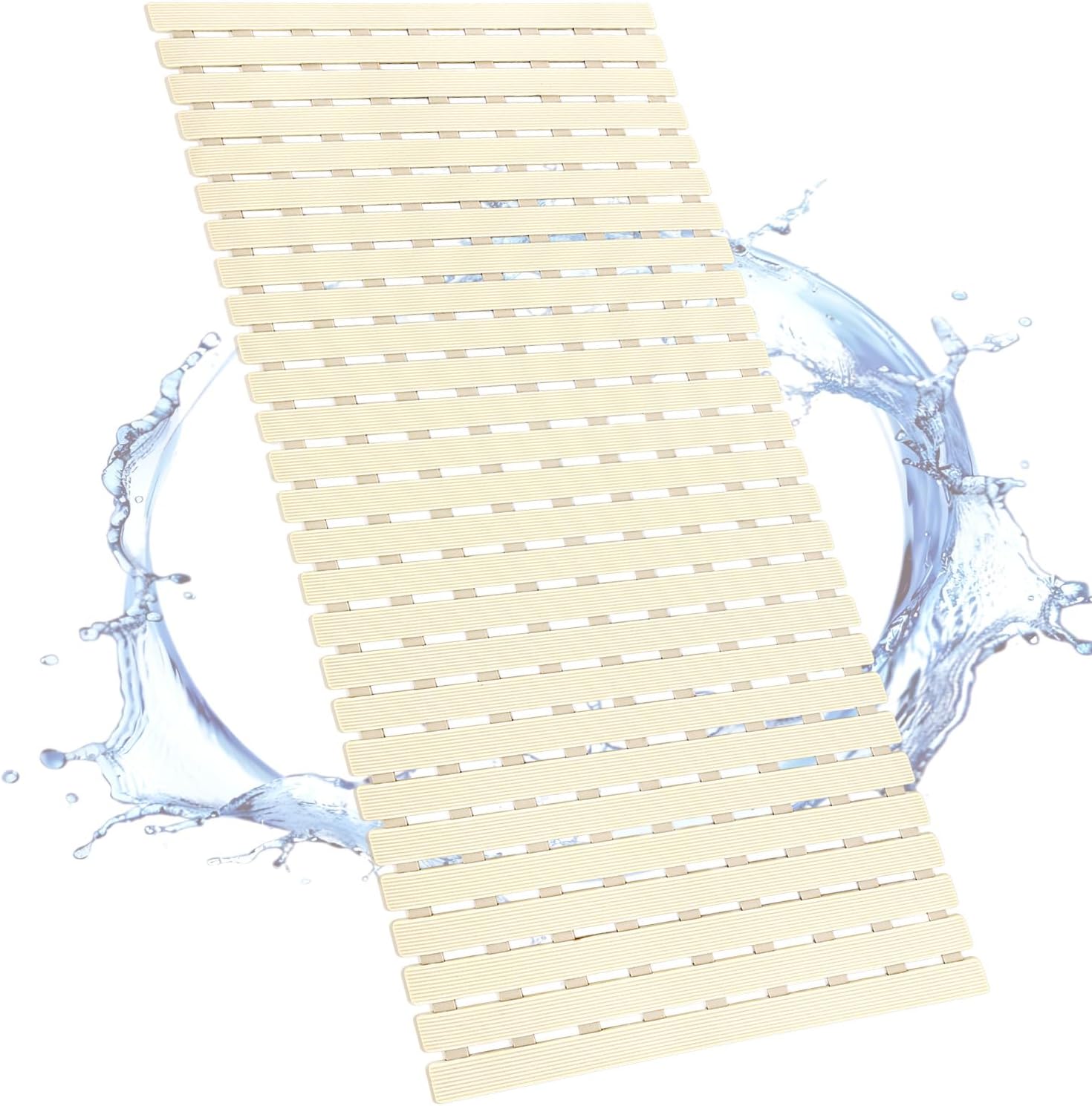 Amazon.com: Shower Mat Non Slip Bathtub Mat, Anti Slip Bath Mat for Tub ...