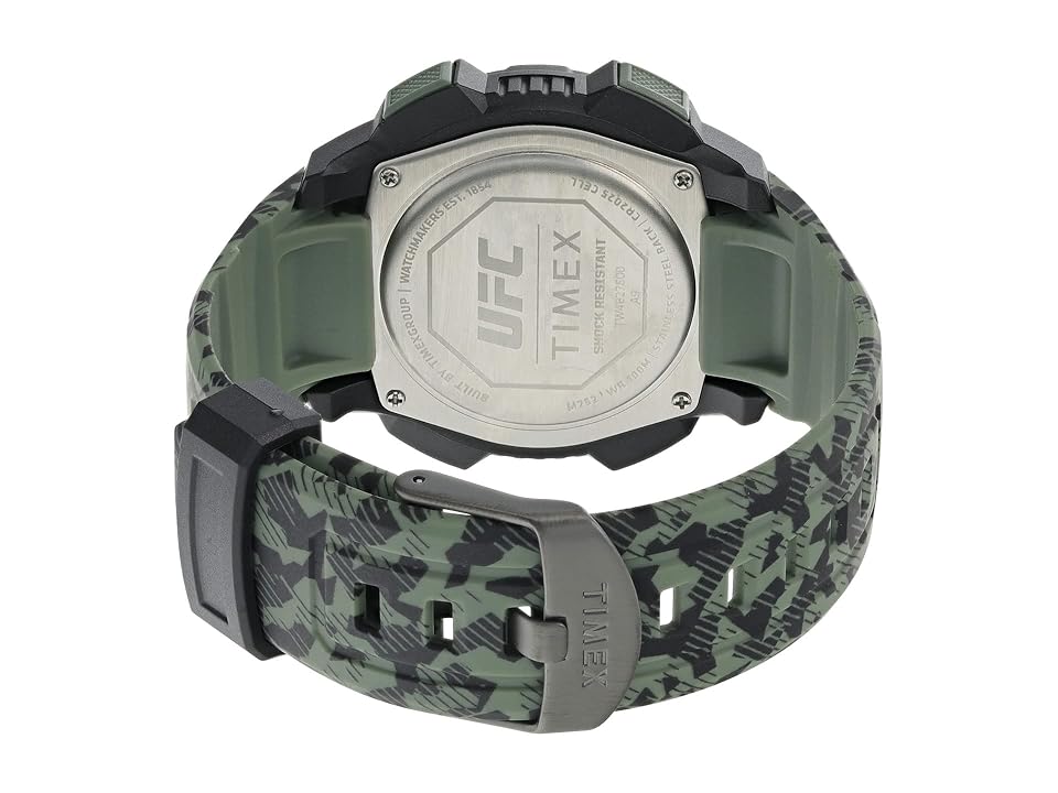 Timex 45 Mm Ufc Core Base Shock Digital Dial Camo Resin Strap Watch ...