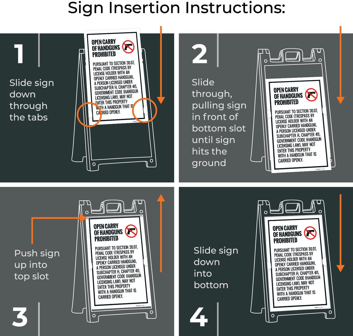 Open Carry Of Handguns Prohibited Texas Penal Code Section 3007 ...