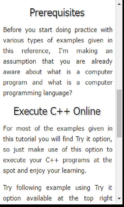 Cpp Tutorials - App on Amazon Appstore