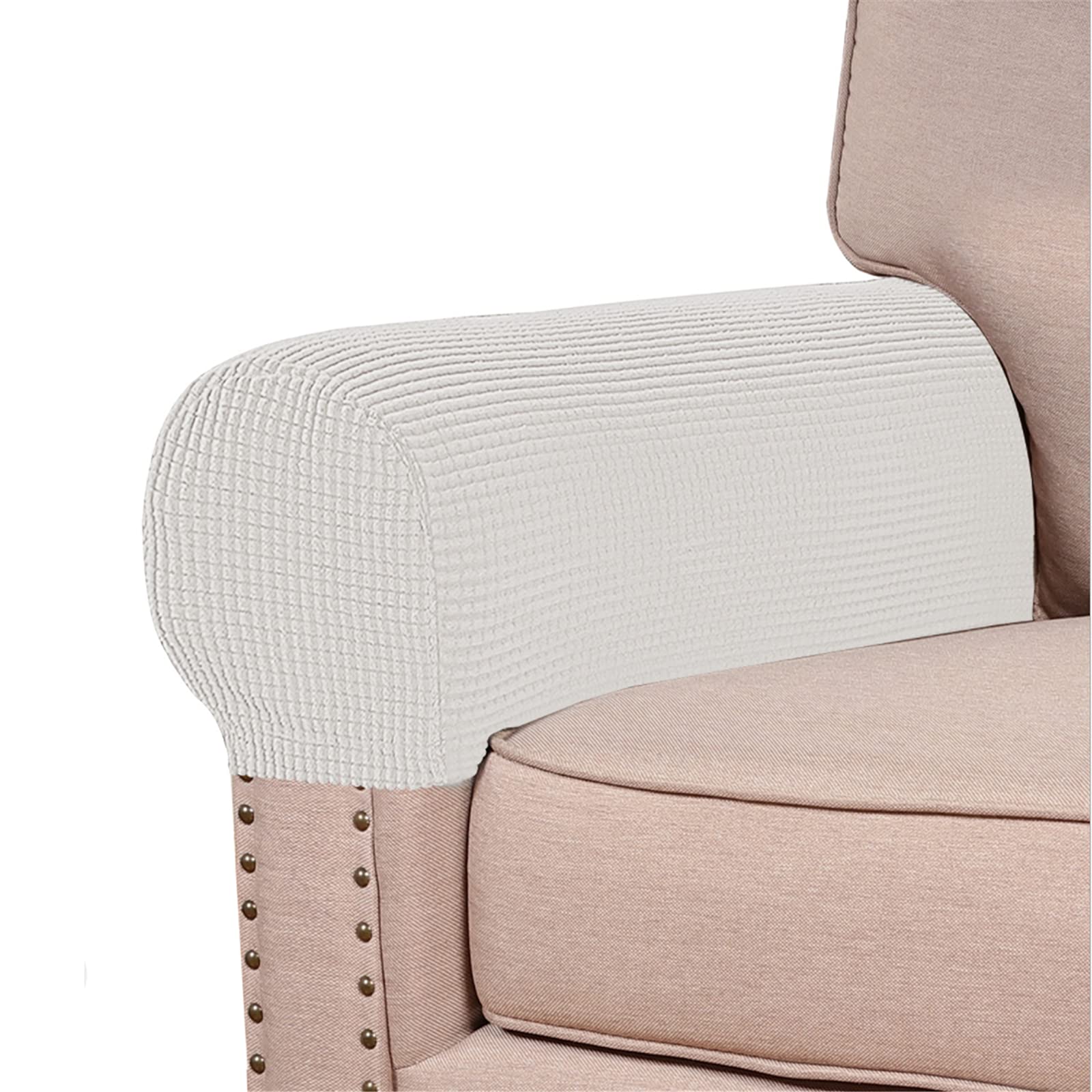 Amazon.com: NC Stretch Armrest Covers Spandex Arm Covers for Chairs ...