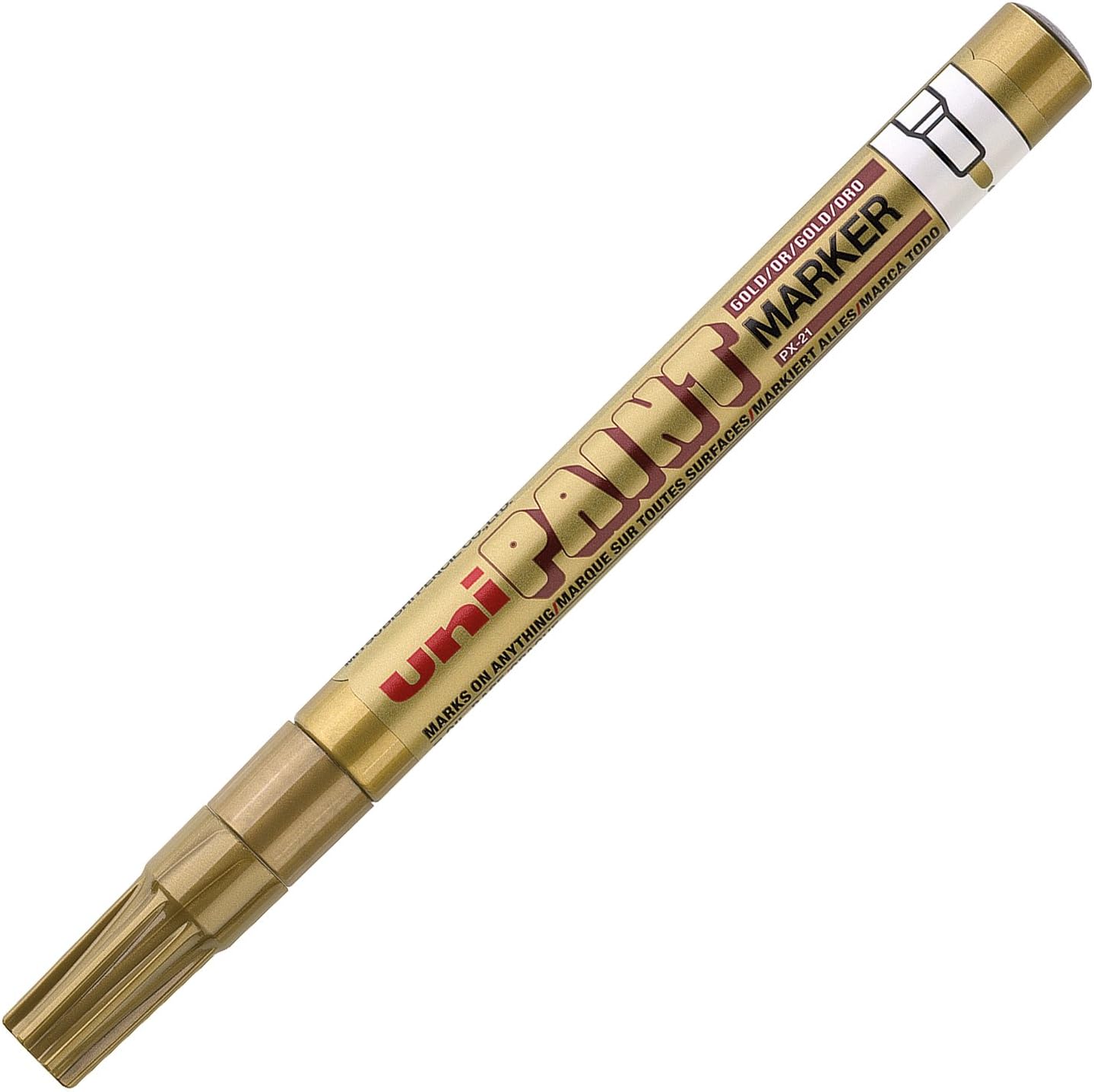 UNI Paint Marker PX-21 Gold Fine Oil Based x 1 : Amazon.co.uk ...