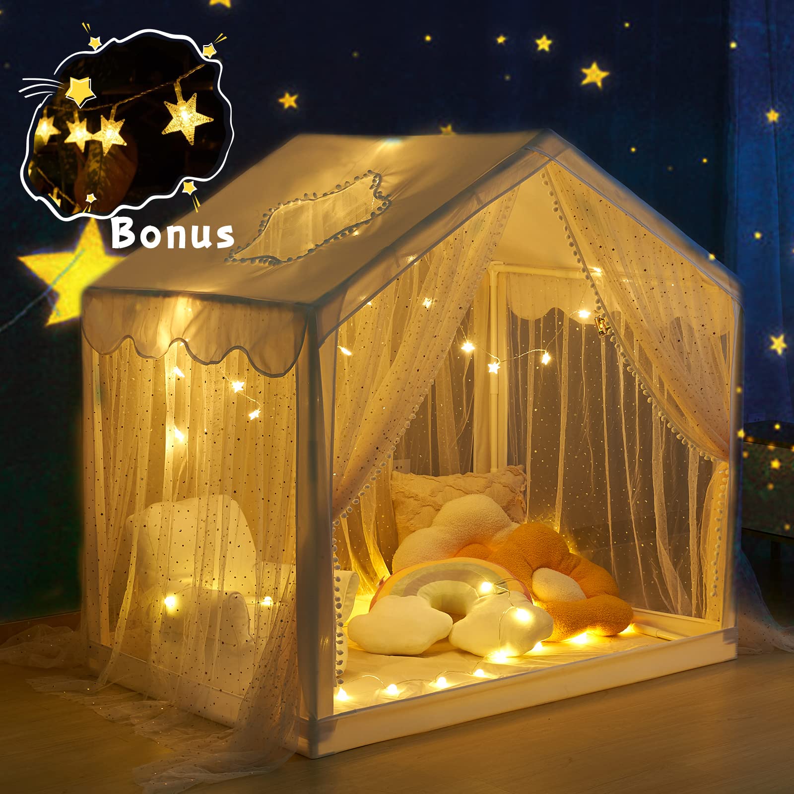 Snapklik.com : Play Tent For Kids, Breathable Playhouse For Toddlers ...