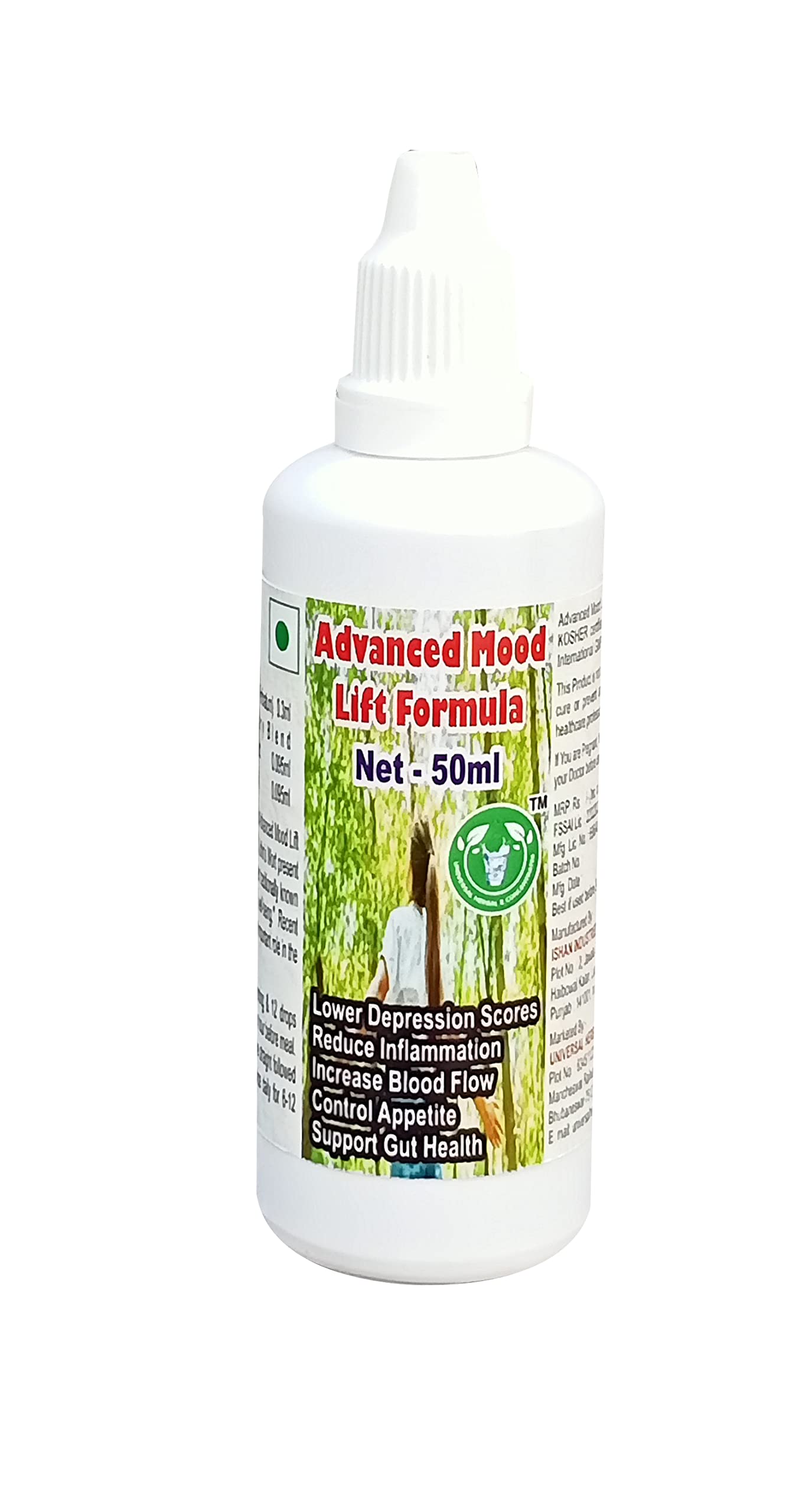 Advanced Mood Lift Formula Drops - 50ml (Get One Bottle 50ml Advanced ...
