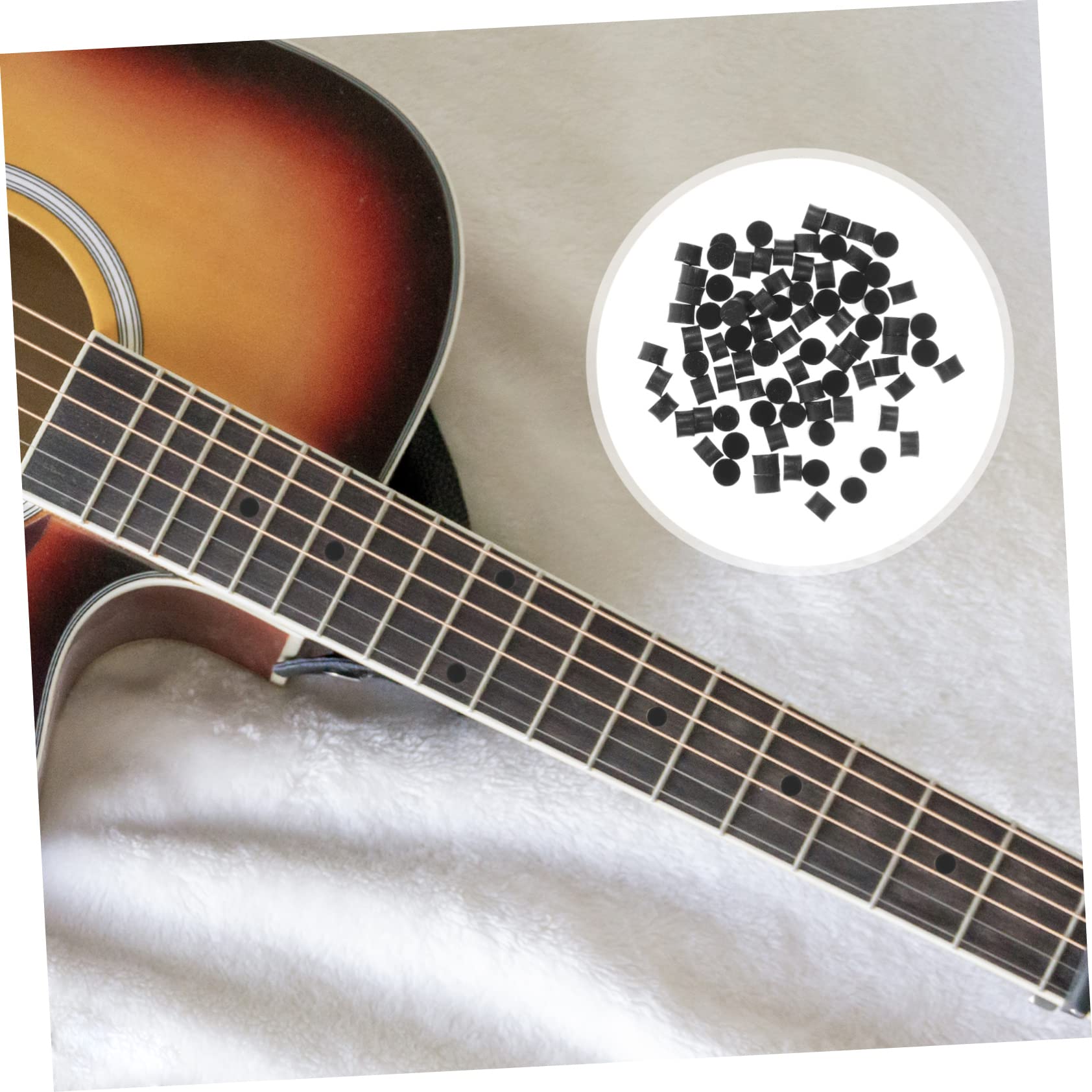 Snapklik.com : 100pcs Guitar Note Fretboard Acrylic Inlay Banjo Tone ...