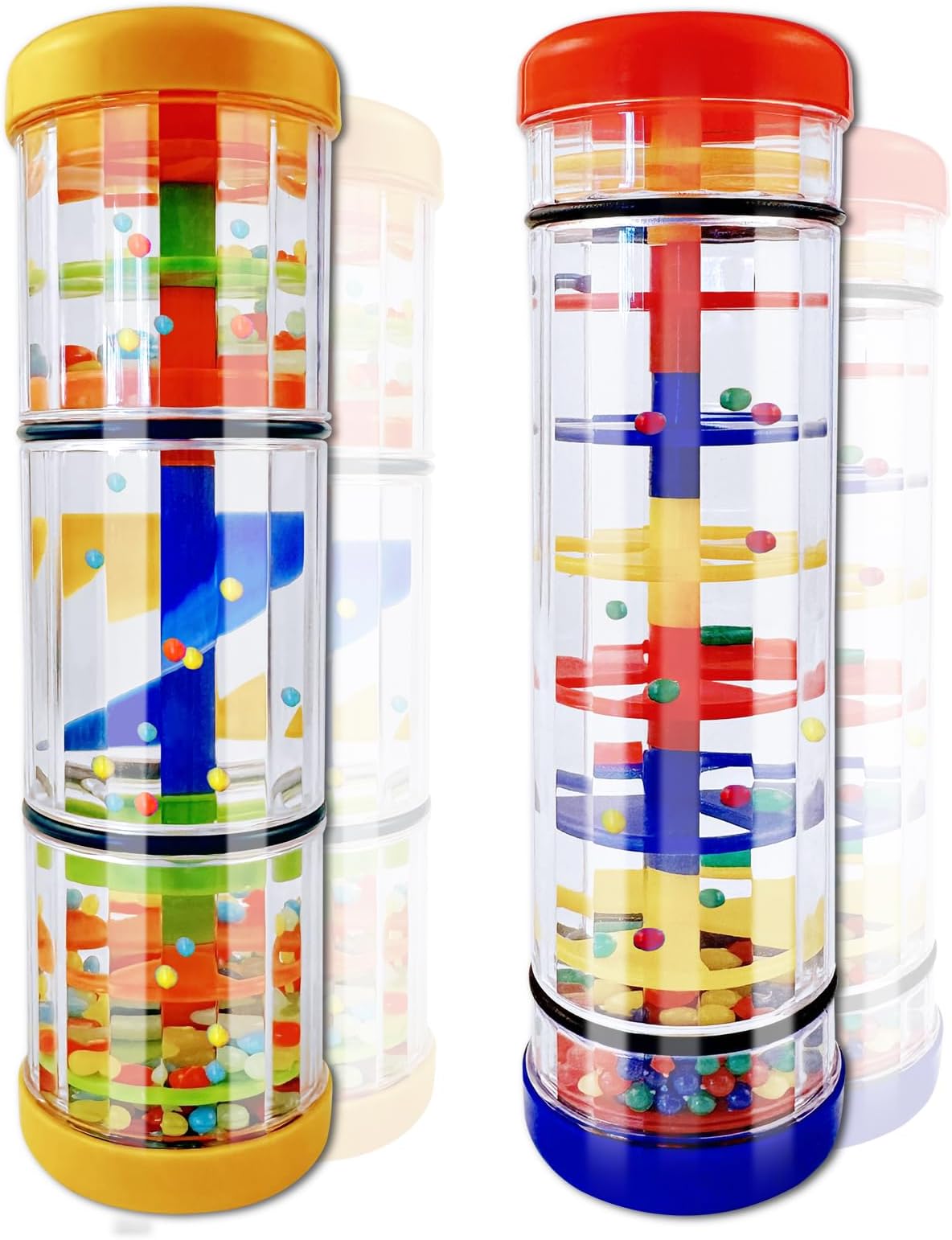 Amazon.com: PLAY Rainmaker - 7 inch Wooden Rainbow Rain Stick ...