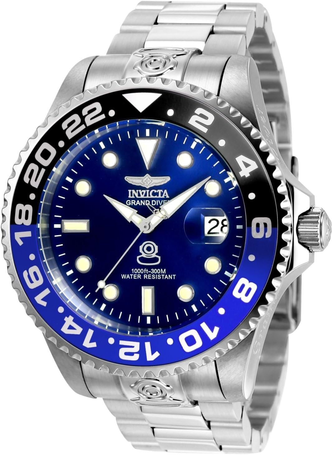 Invicta Pro Diver - Orologio da uomo in acciaio inossidabile con ...