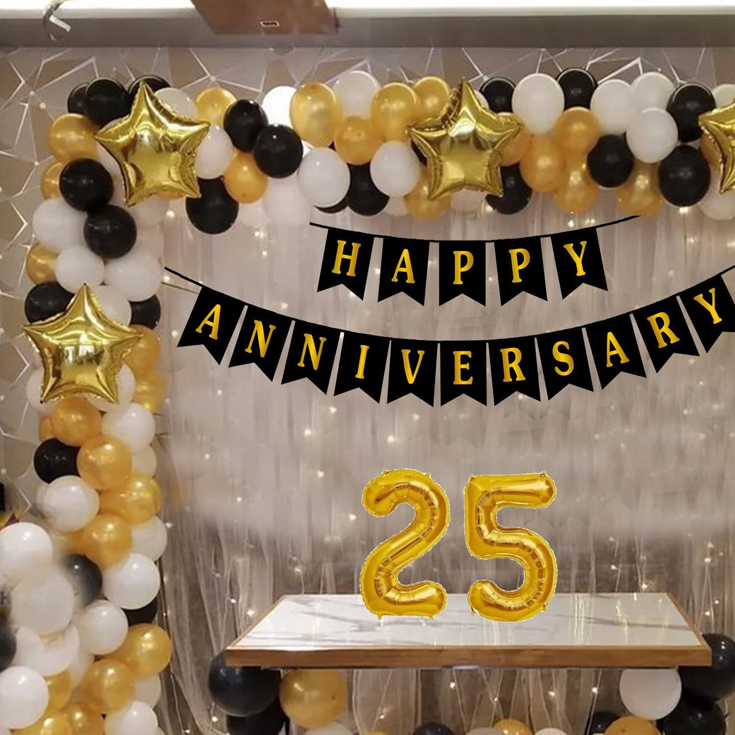Thiết kế trang trí kỉ niệm 25 năm 25th anniversary decoration đẹp và ấn ...
