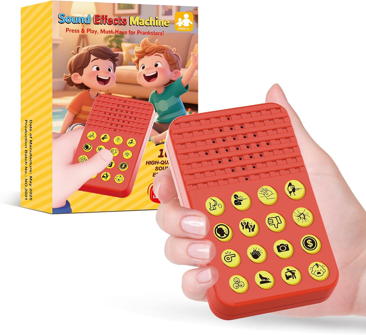 Amazon.com: Ninigai Sound Effects Machine - 16 Hilarious Sound Buttons ...