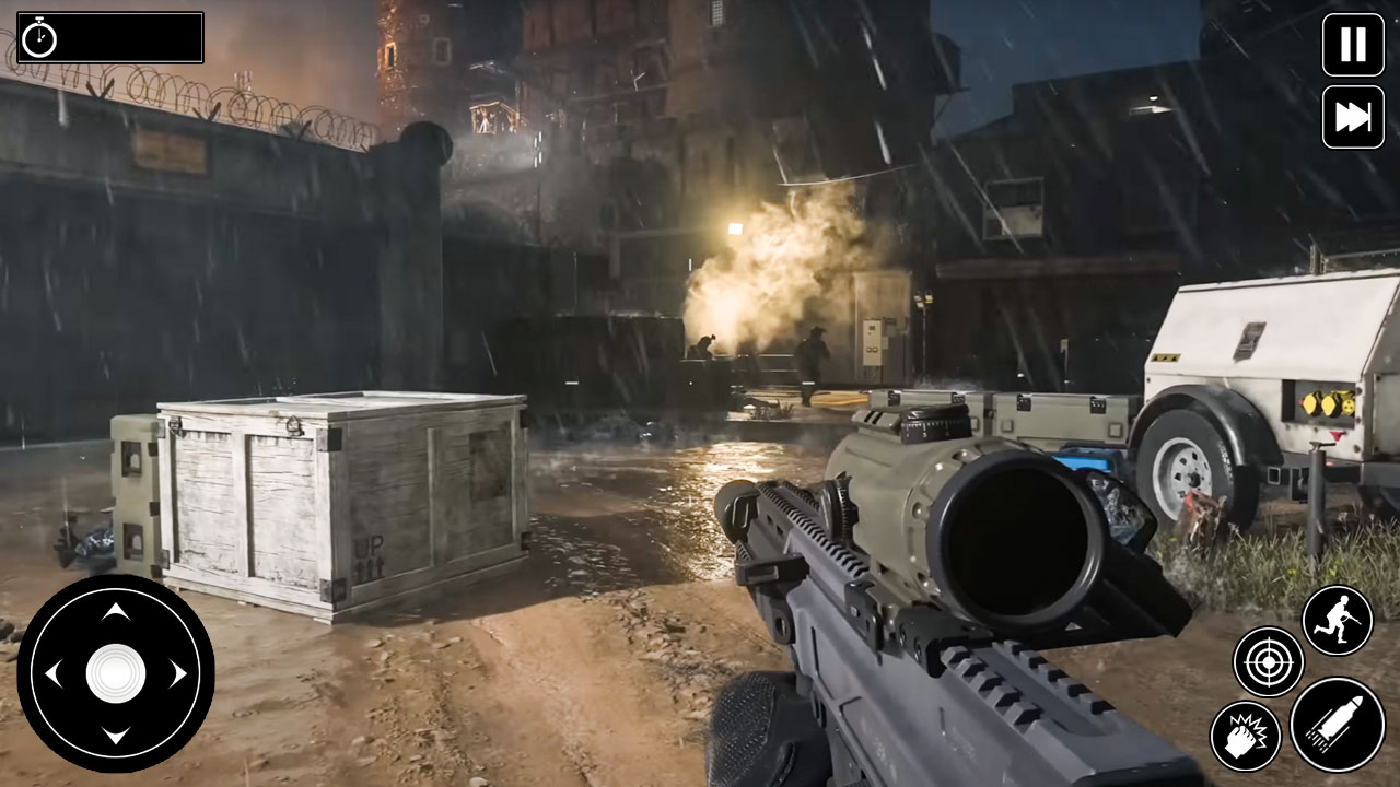 Real Gun Shooting Offline 3D Sniper Games:Amazon.com:Appstore for Android