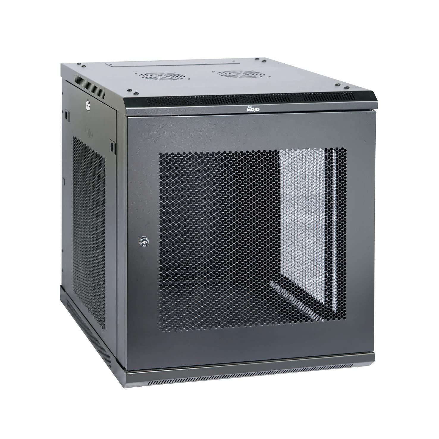 Tecmojo Elite Collection 12U Wall Mount Server Cabinet IT Network Rack ...
